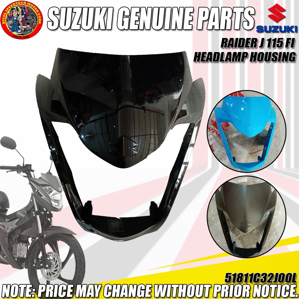 RAIDER J 115 Fi HEADLAMP HOUSING (SGP) (GENUINE: 51811C32J00L) | Shopee ...