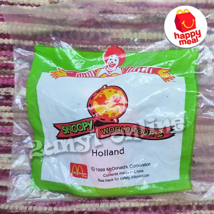 1999 Mcdo Snoopy World Tour - HOLLAND (Sealed) | Shopee Philippines