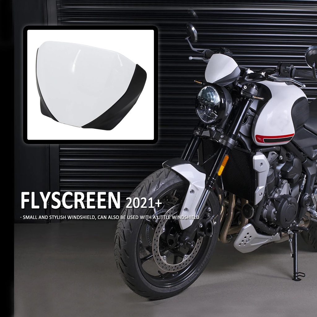 For 2021 New Trident 660 Windshield Deflector Motorcycle For Trident ...