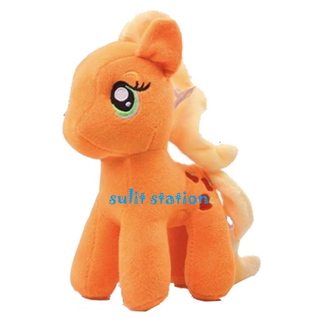 SINGING MLP MY LITTLE PONY APPLE JACK APPLEJACK ORANGE PLUSH STUFF DOLL ...
