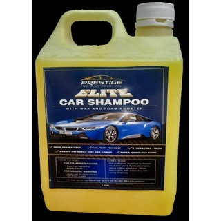 Prestige ELITE Car Shampoo with Wax and Foam Booster 1 Liter | Shopee ...
