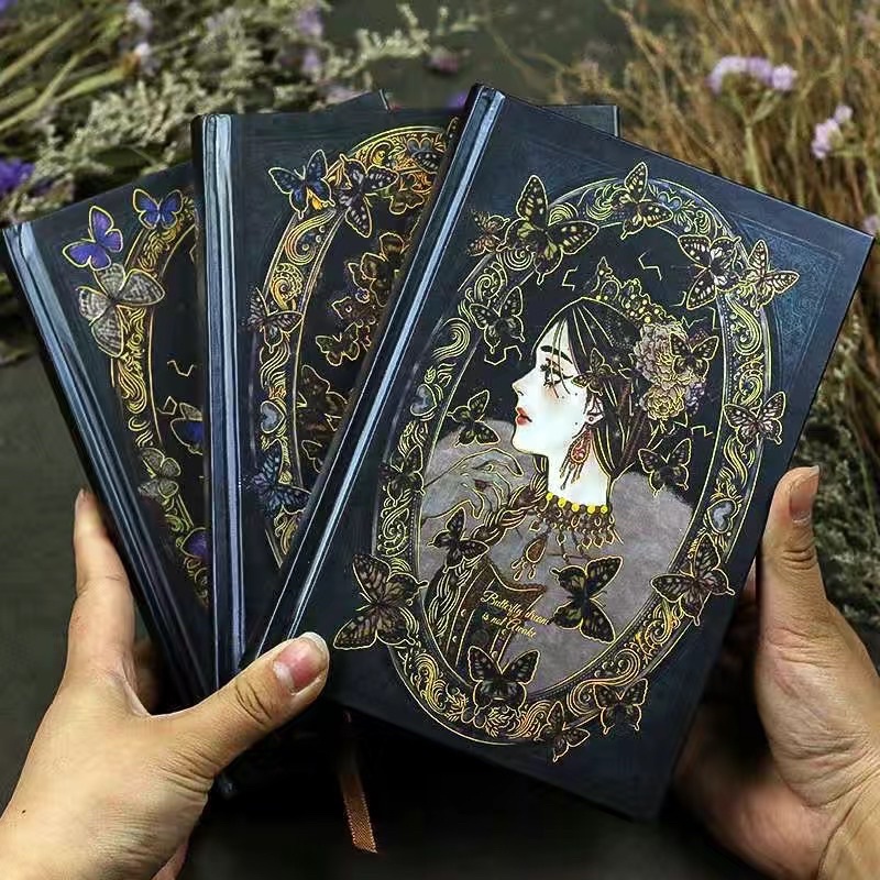 3D Pop up notebook, classic gothic palace art princess fairytale anime ...