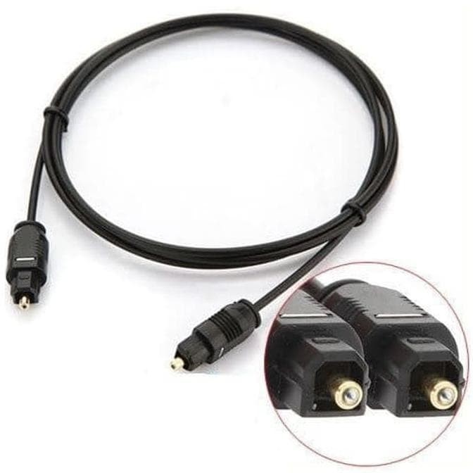 Optic DIGITAL AUDIO CABLE / TOSLINK LONG 1M ( OPTIC CABLE) | Shopee ...
