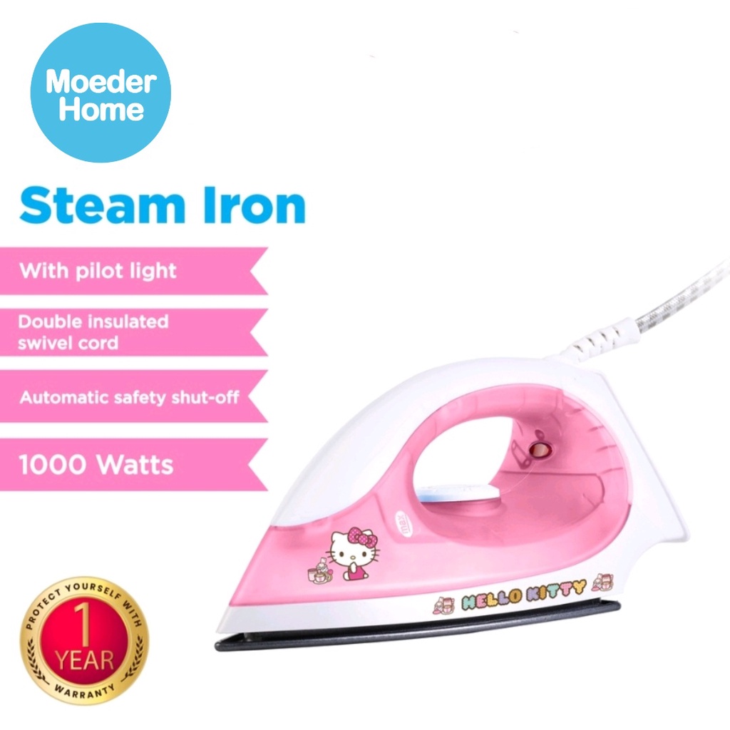 Tough Mama Hello Kitty Collection Dry Light Flat Iron ( CLFI-L1 ...