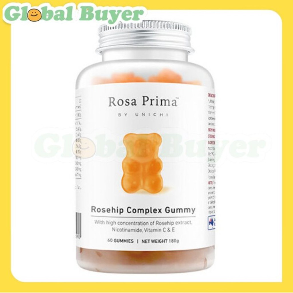 Unichi Rosehip Complex Gummy 60 Gummies | Shopee Philippines
