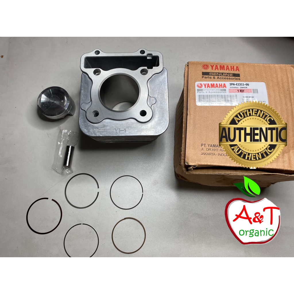 2PH Cylinder Block Set with piston kit set for Yamaha MIO i125 M3 MIO ...