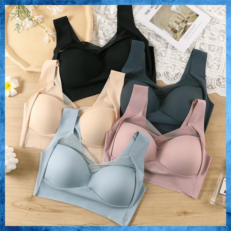 Bra, women's molded rubber bra without underwire with large straps, bra ...