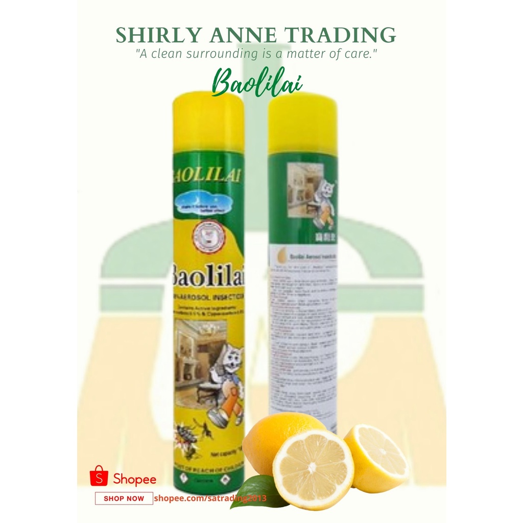 Baolilai Insect Spray 750ml Big Bottle | Shopee Philippines