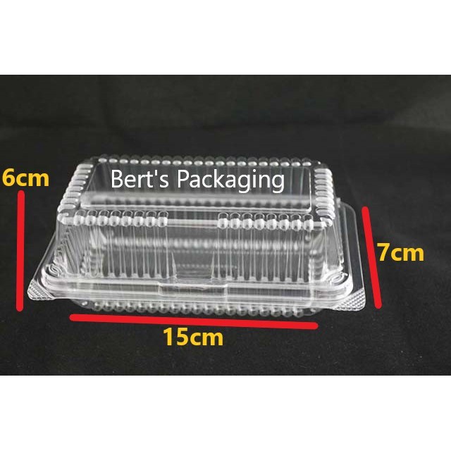 OPS-H14L Plastic Food Box with Lock 50pcs / Dessert Box / Bakery ...