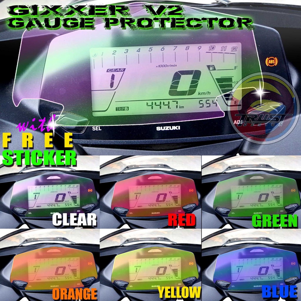 Chameleon Gixxer V2 Gauge Protector TD | Shopee Philippines