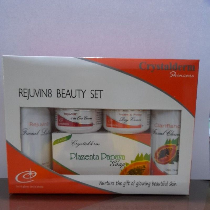 Crystalderm Rejuvenating Beauty Set | Shopee Philippines