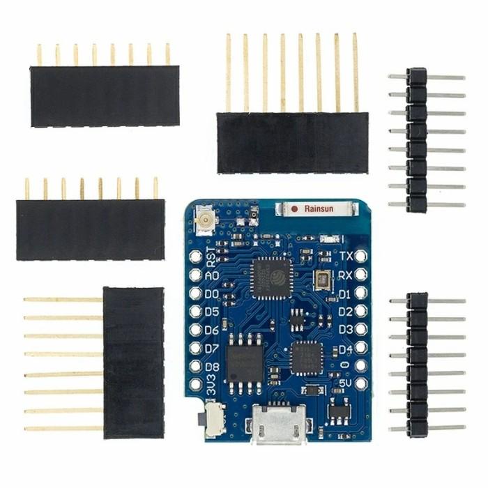 Hmi Wemos D1 Mini Pro 4M Bytes External Antenna Esp8266 Base Connector ...
