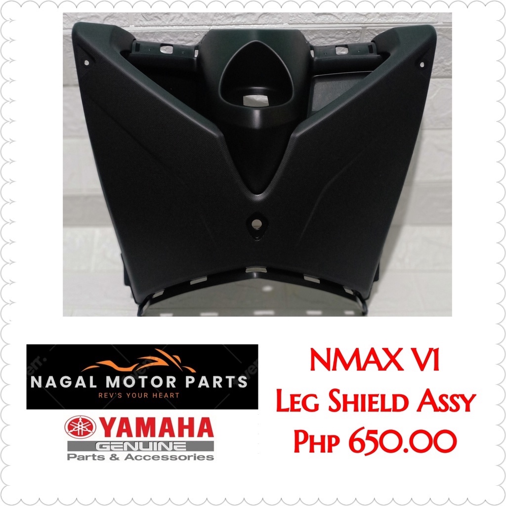 LEG SHIELD ASSY 1 OR DIBDIB FOR NMAX V1 YAMAHA GENUINE PARTS | Shopee ...