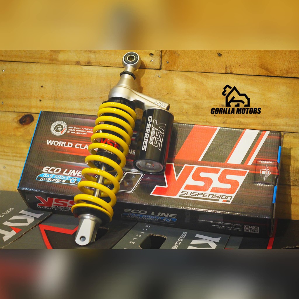 Yss G-series Rear Suspensions for Honda Click 125i/150i/160i (330m Size ...