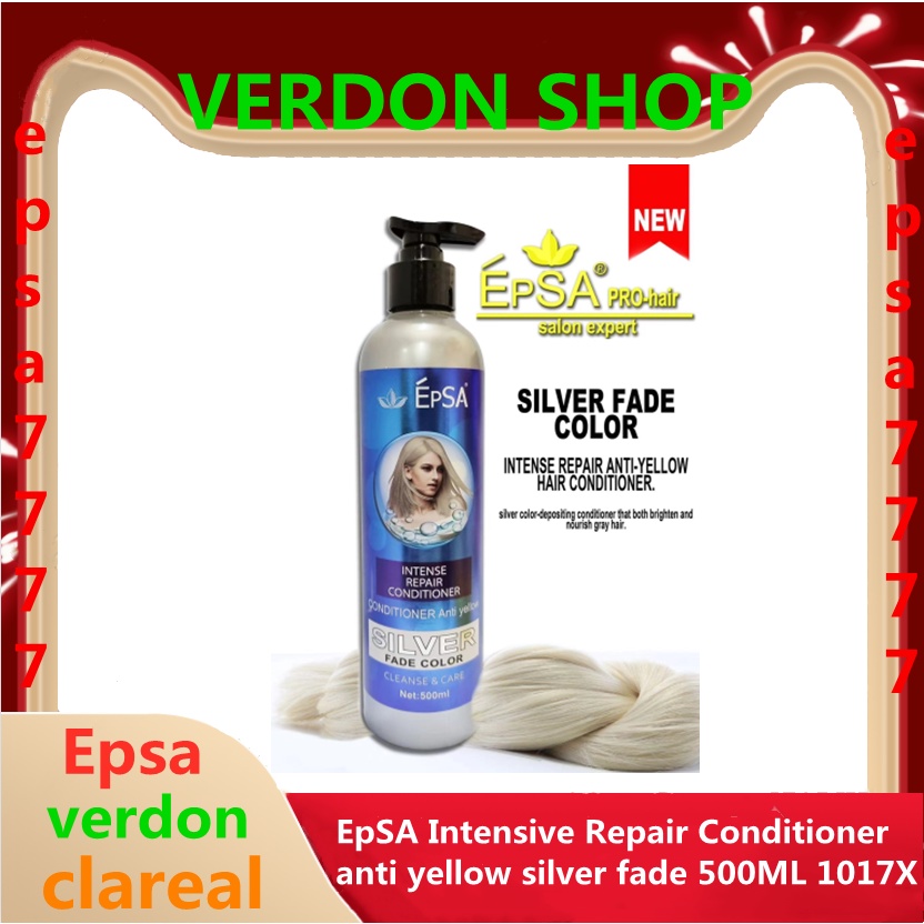 EpSA Intensive Repair Conditioner anti yellow silver fade 500ML 1017X ...