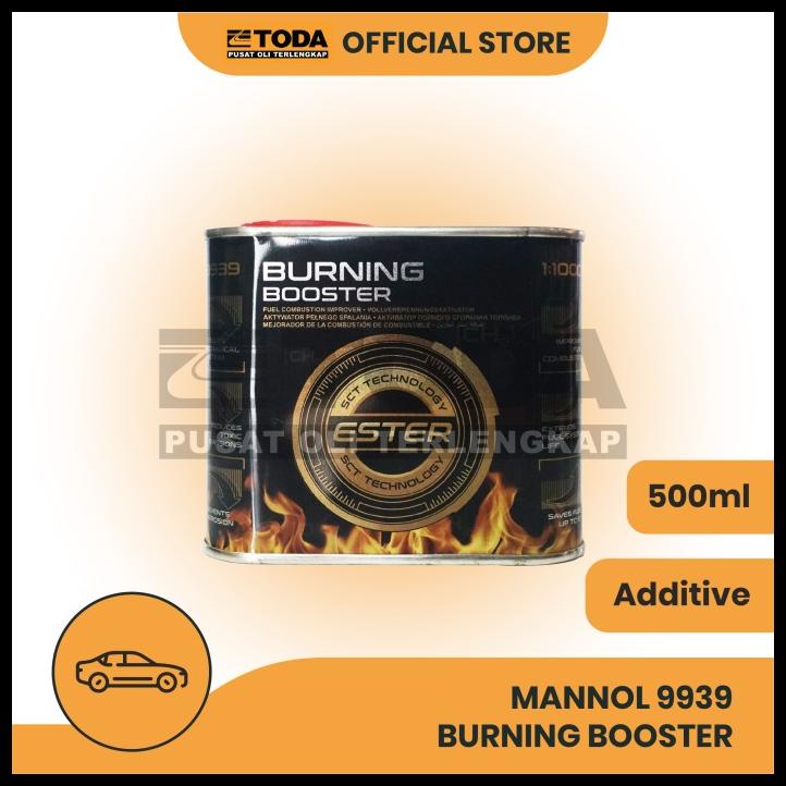 Mannol 9939 Burning Booster 500Ml | Shopee Philippines