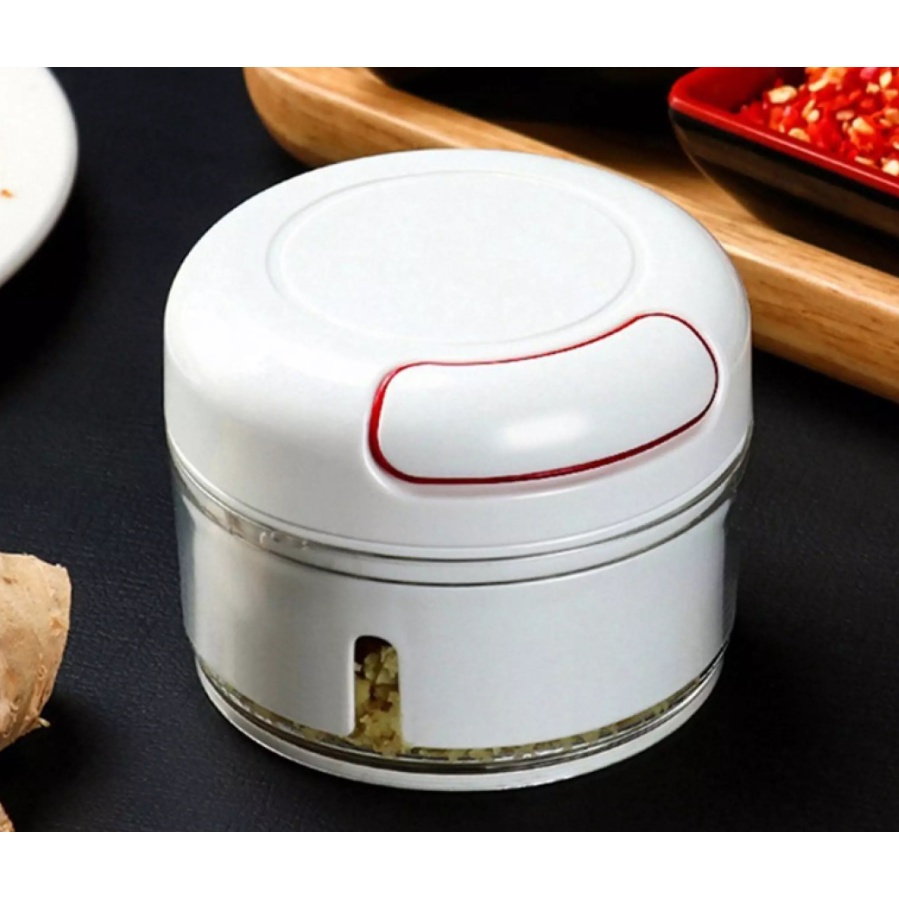 MINI Food Chopper Portable Manual Fruit Chopper Vegetable Food Hand ...
