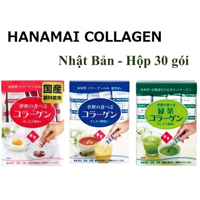 Hanamai Collagen Tea Powder Dolphin Green Tea - Domestic Japanese ...