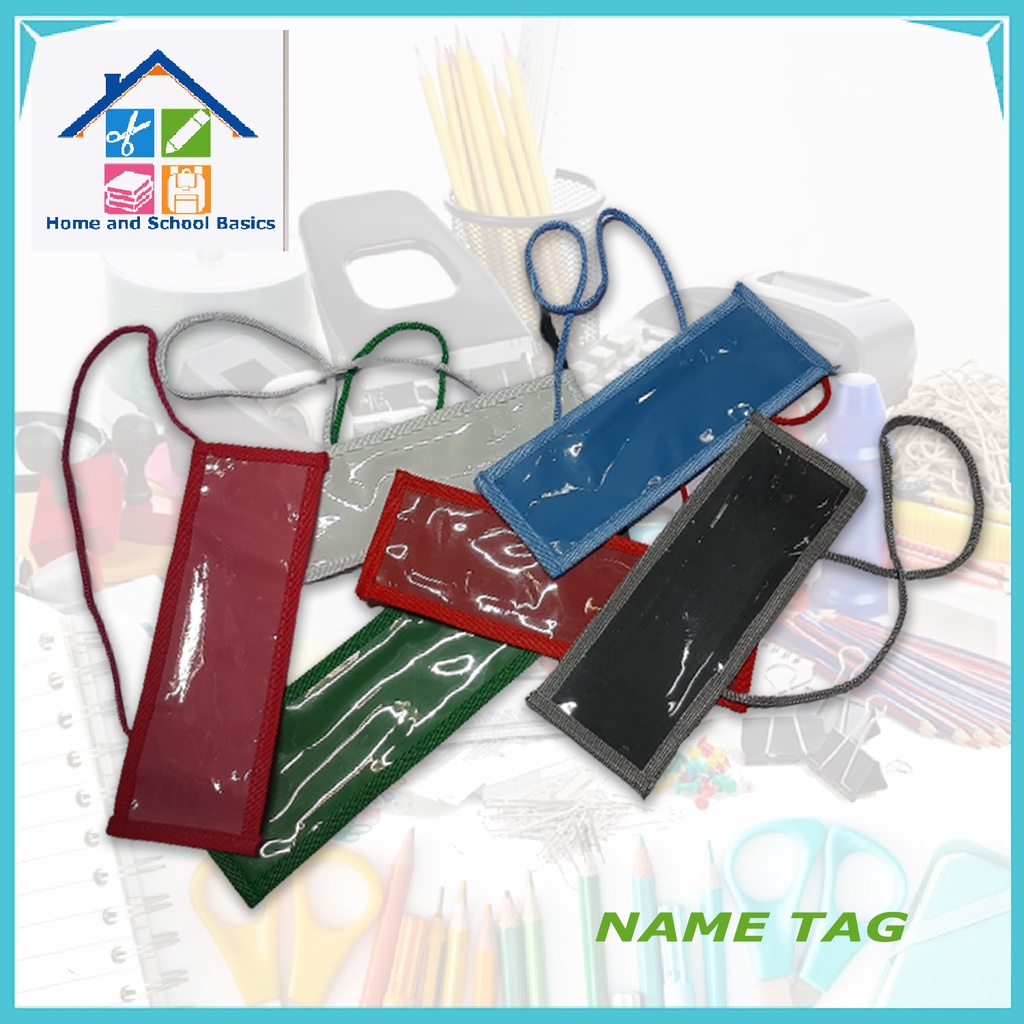 Clear Plastic with Syntethic Polyester for Name Holder with String for ...