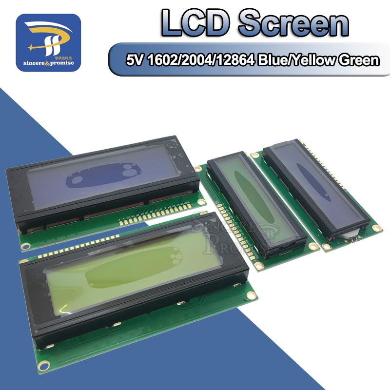 LCD Display Board Module 1602 2004 12864 PCF8574T PCF8574 IIC/I2C ...