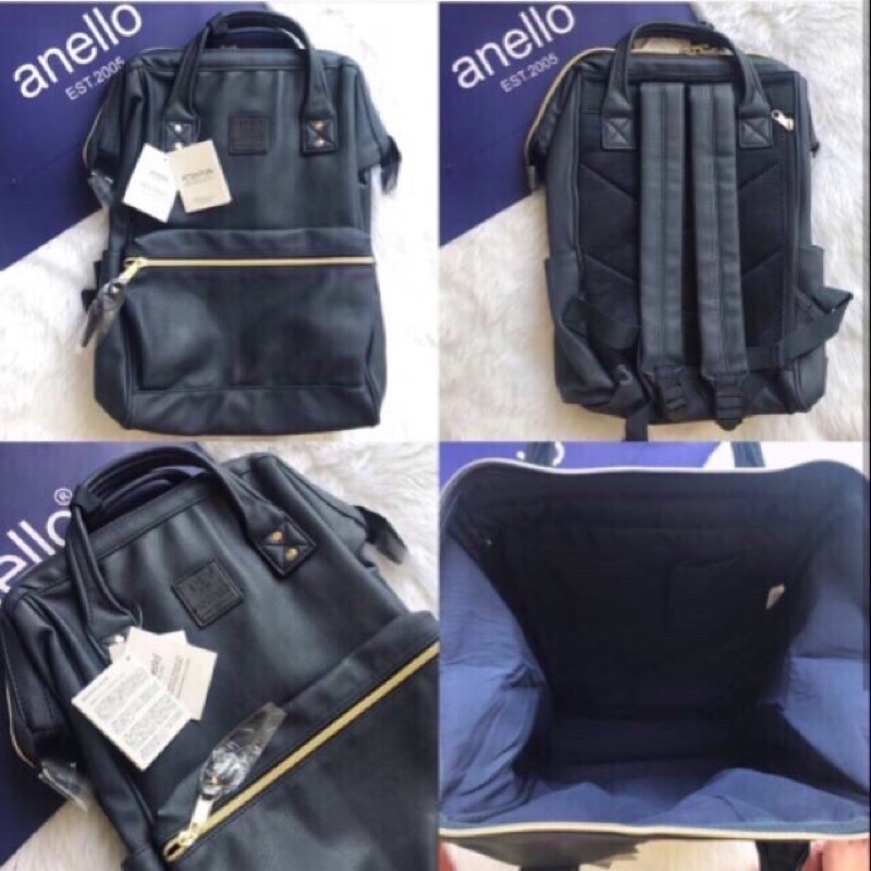 leather anello backpack waterproof good quality | Shopee Philippines