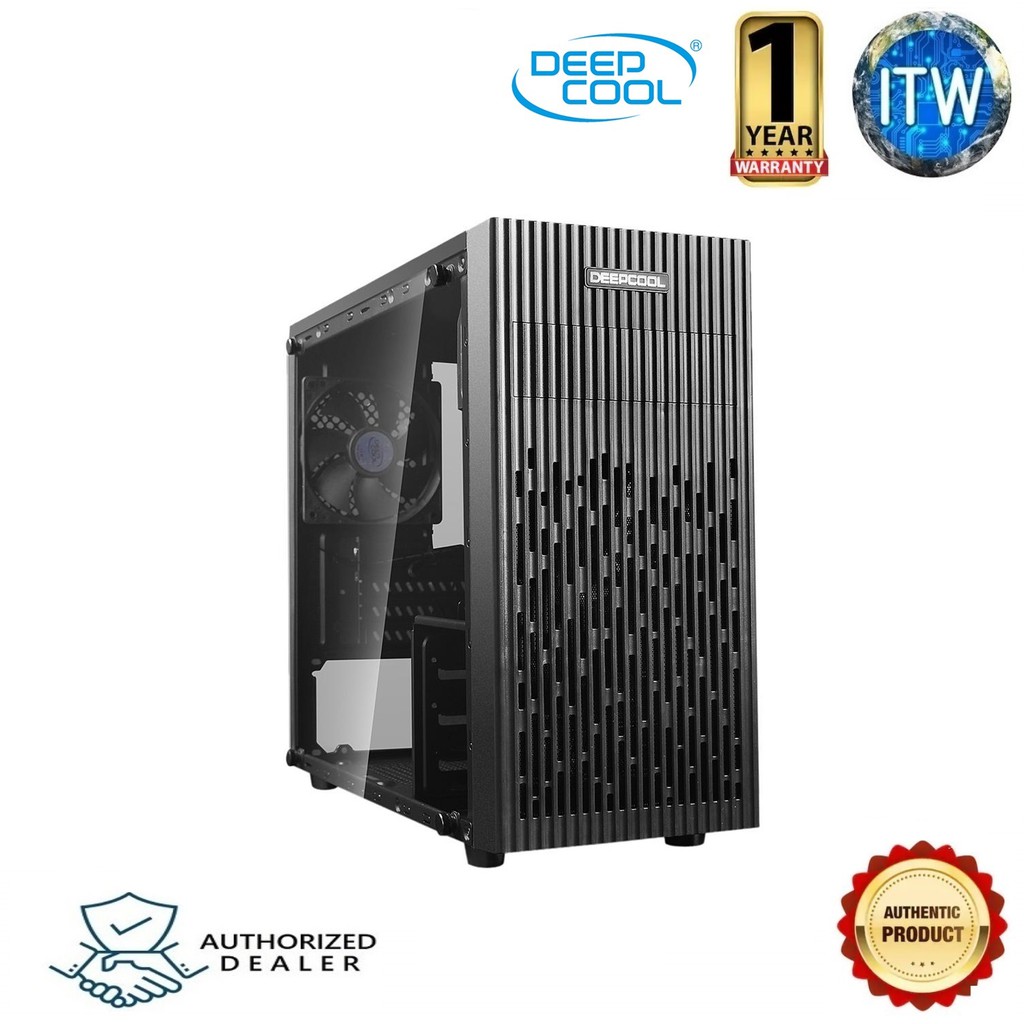 DeepCool MATREXX 30 Tempered Glass Mini-Tower Micro-ATX PC Case | itw ...