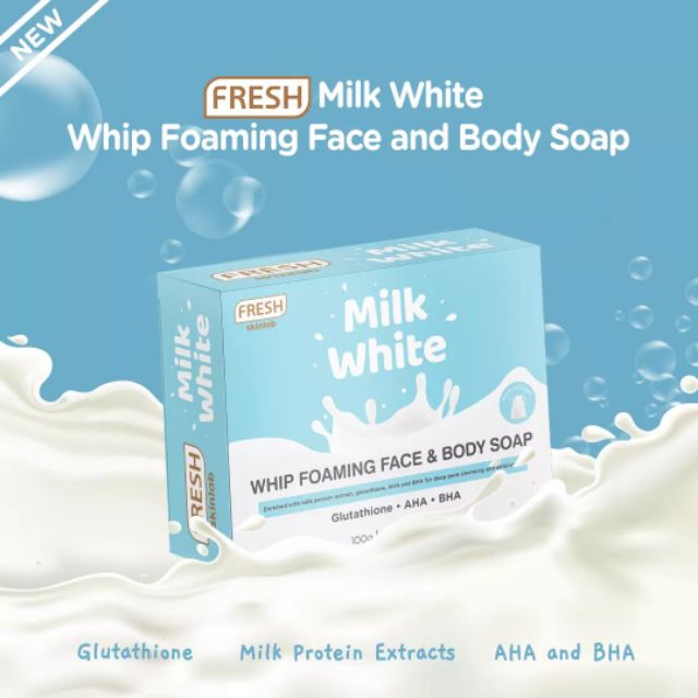 Fresh Skinlab Milk White Soap with Freebies | Shopee Philippines