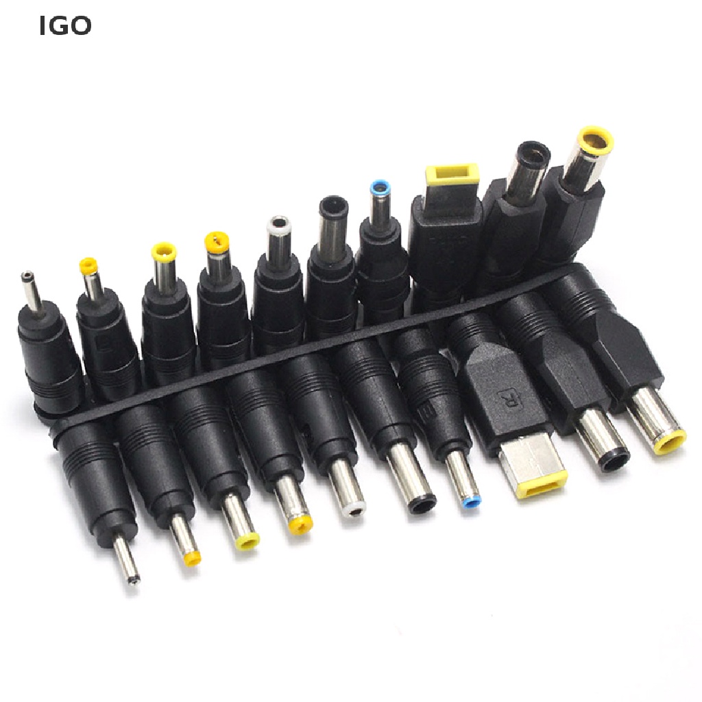 IGO Tips Universal Jack DC 5.5mmx2.1mm Connectors Charger Converter ...