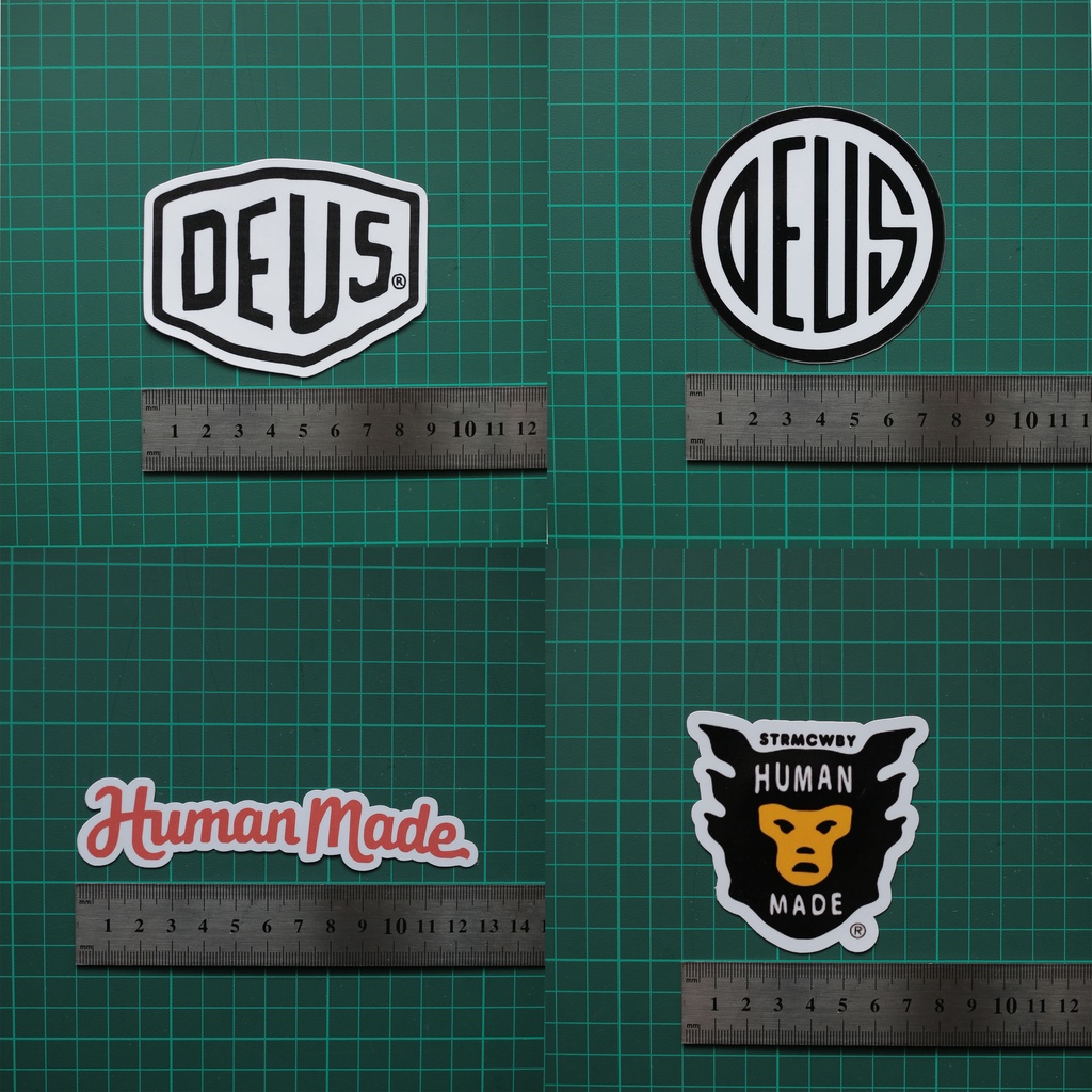 Sticker (deus, human made) | Shopee Philippines
