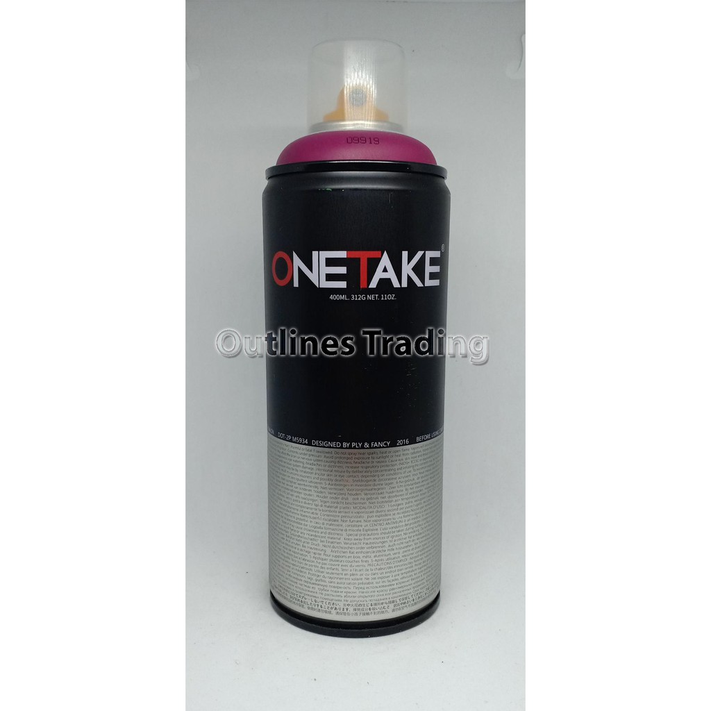 One Take Spray Paint (Deep Fuchsia 420-6) | Shopee Philippines