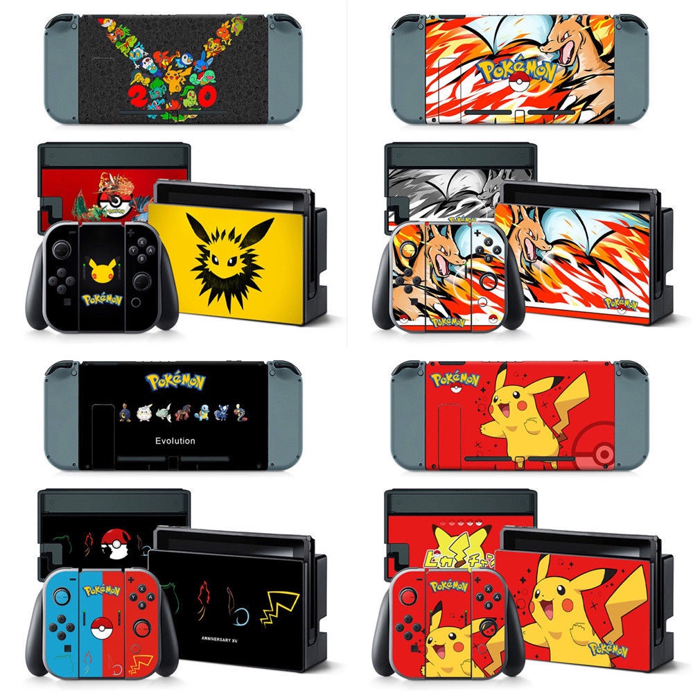Muxi Nintendo switch Protective Sticker ns Pokemon Pikachu Frosted Pain ...
