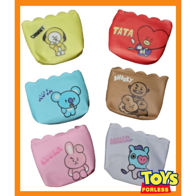 Bt21 Coin Purse Wallet | Shopee Philippines