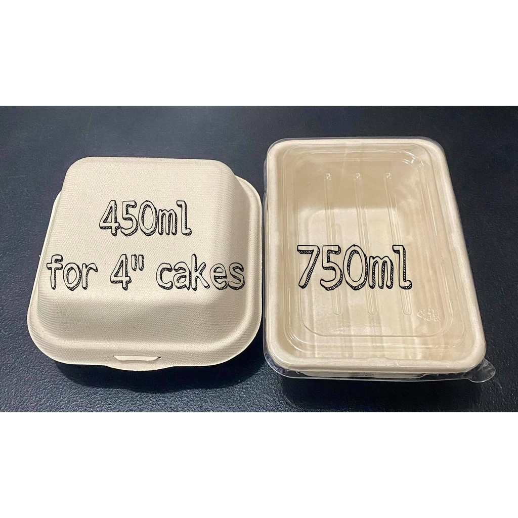 BENTO BOX - Sold By 10's (450ml & 750ml) | Shopee Philippines