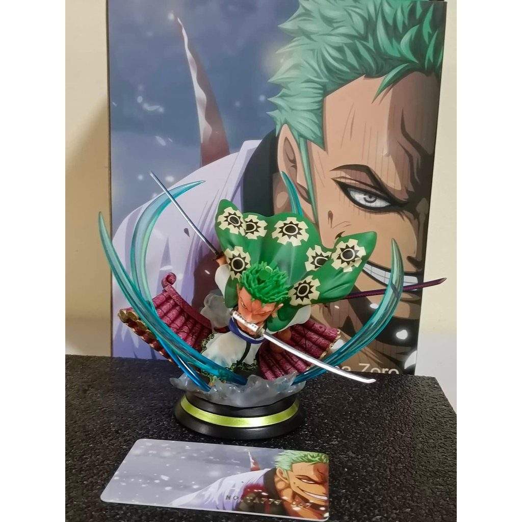W17 Studio ONEPIECE Roronoa Zoro Wano Country WCF scale resin statue ...