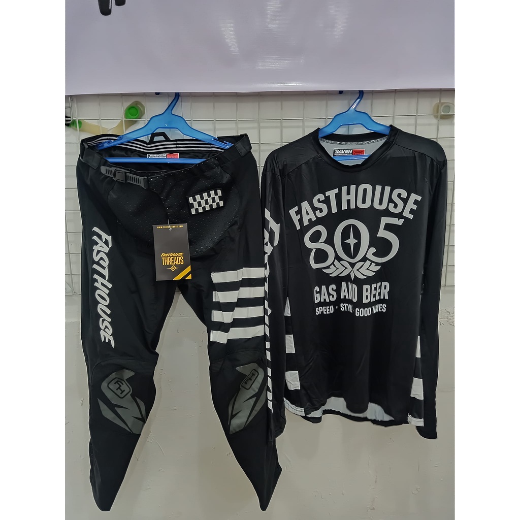 Homeharmony Fasthouse MX Racing Motocross Gear Set MX Jersey And Pants ...