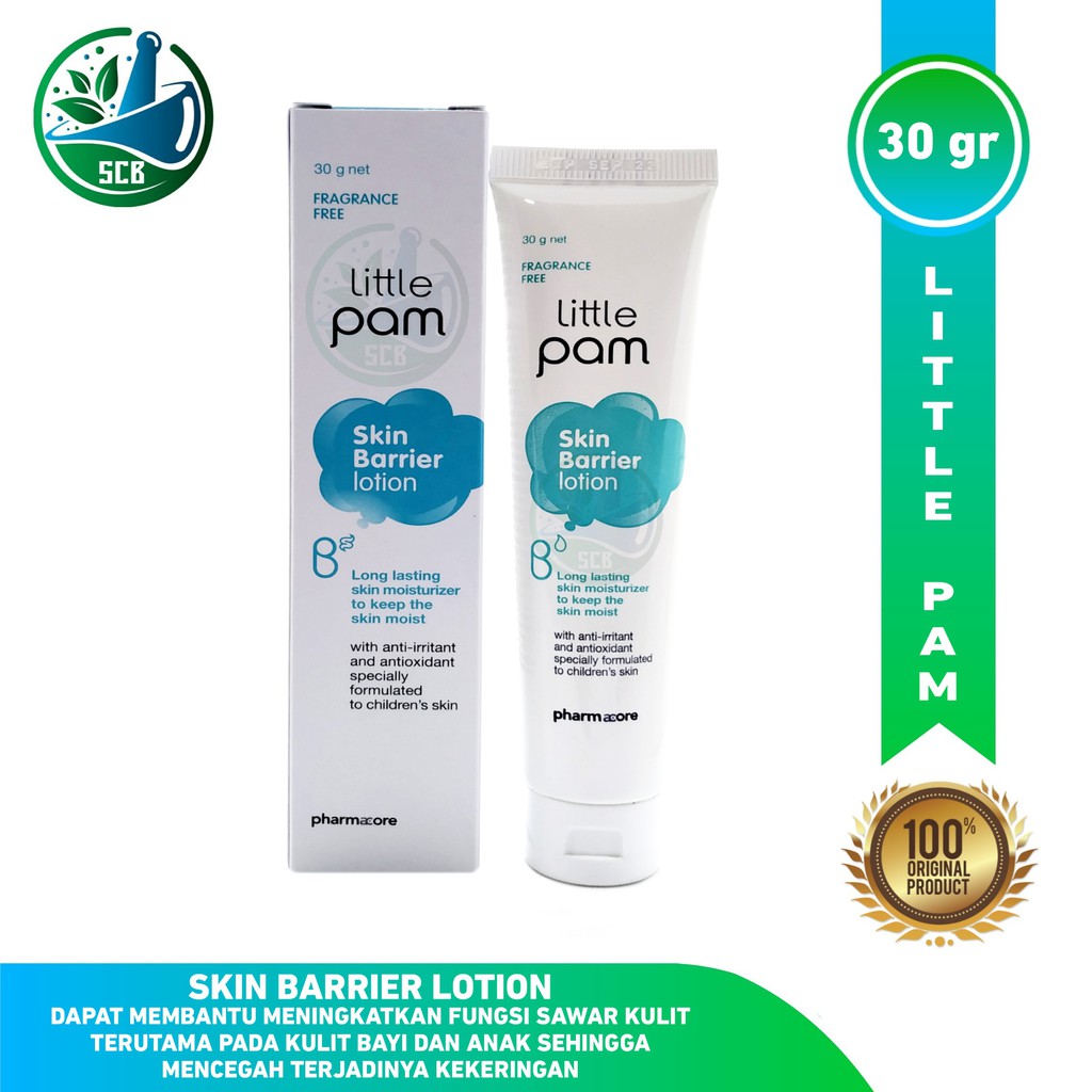 Little Pam Skin Barrier Lotion 30 Gr - Baby & Child Skin Moisturizer ...