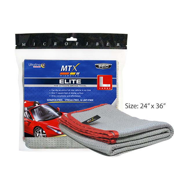 Microtex MTX Car Care Elite Towel Microfiber Drying Cloth | Shopee ...