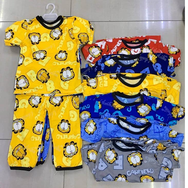 3PAIRS Soft Terno Tshirt-Pajama BOY Kids 0-15yrs | Shopee Philippines
