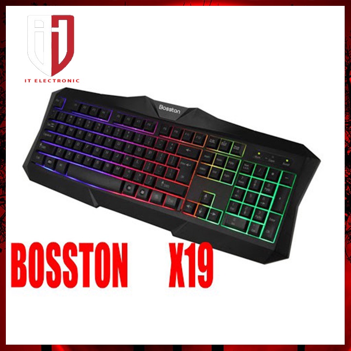 Bosston X19 Mechanical laptop Keyboard gaming Keyboard led Mechanical ...
