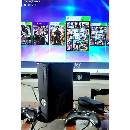 XBOX 360 S JTAG set 250GB HD, 2 controllers, 30+games | Shopee Philippines