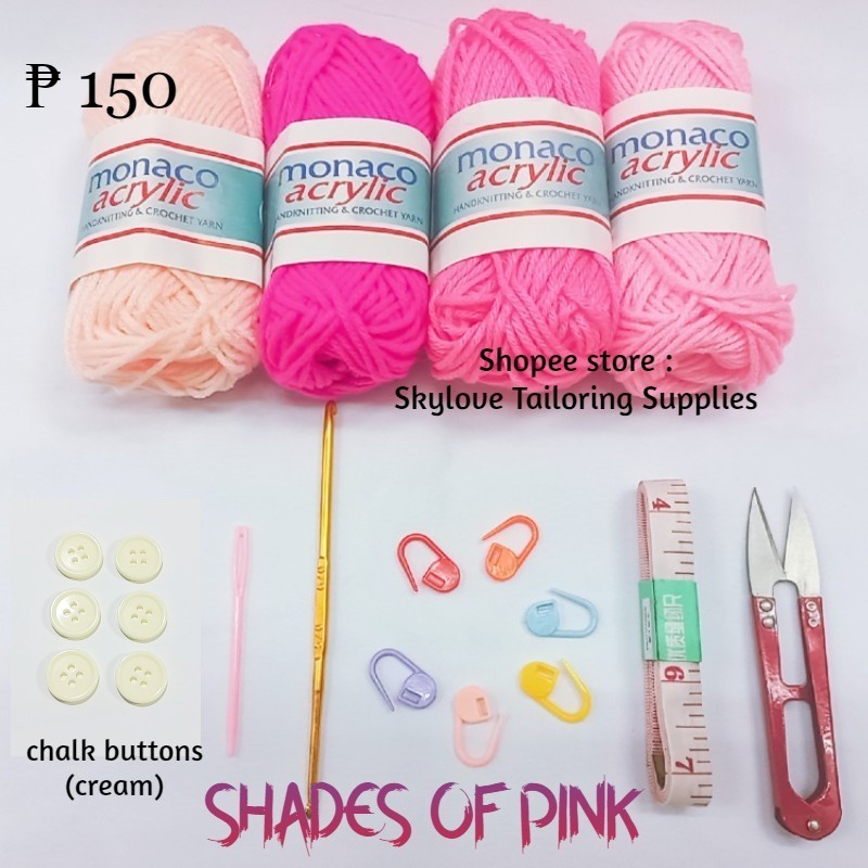 Crochet Set | Crochet Beginner's Set | Starter Kit for Beginners |4ply ...