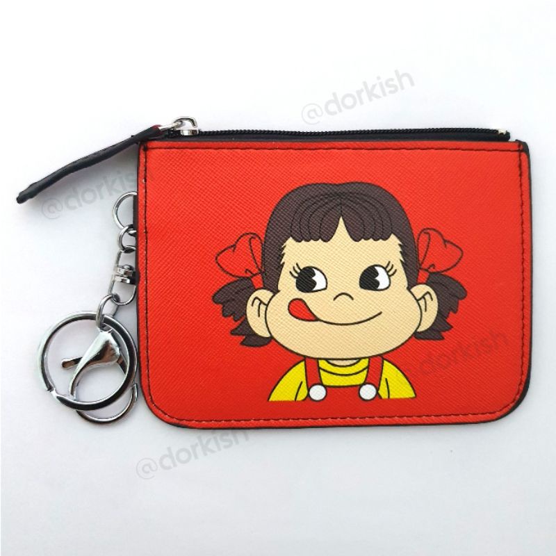 Peko Chan Peko-Chan Milky Milk Girl Ezlink Card Pass Holder Coin Purse ...