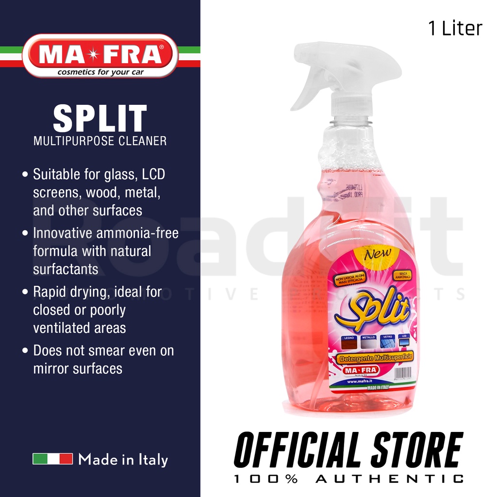 Ma-Fra Split Multipurpose Window, LCD, etc Cleaner 1L Mafra HO127 ...