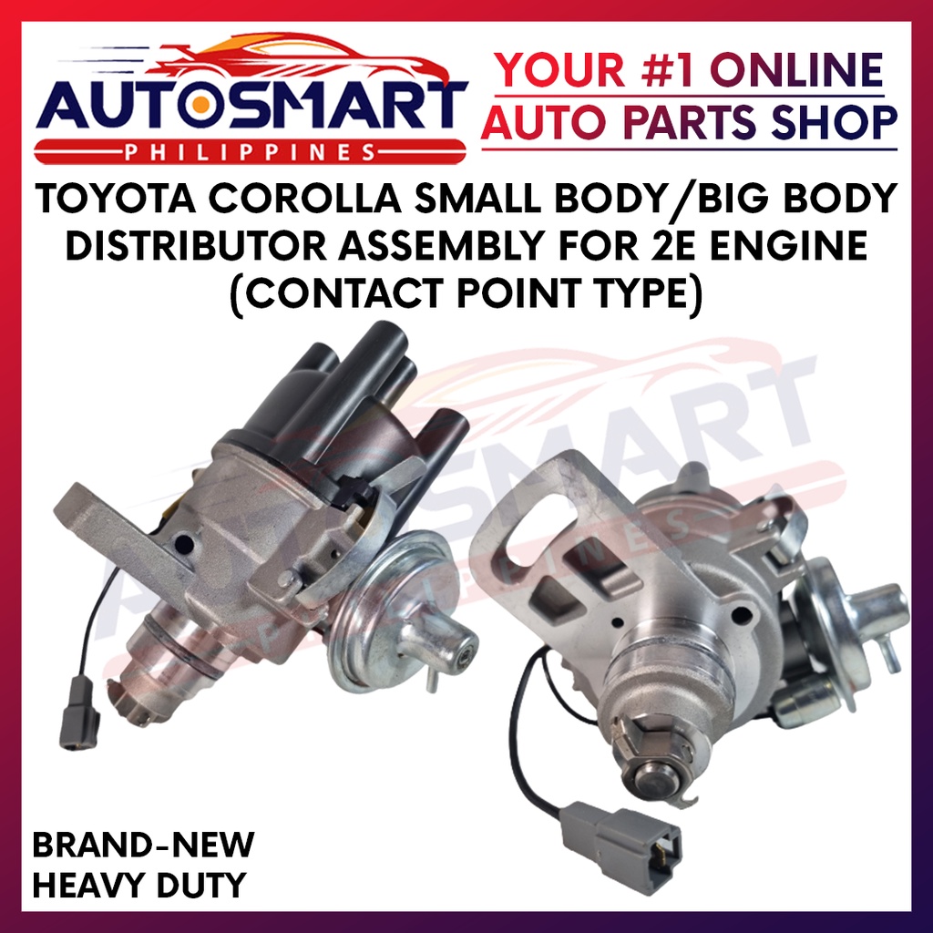 Toyota Corolla 2E Small Body/Big Body Distributor Assembly (Contact ...