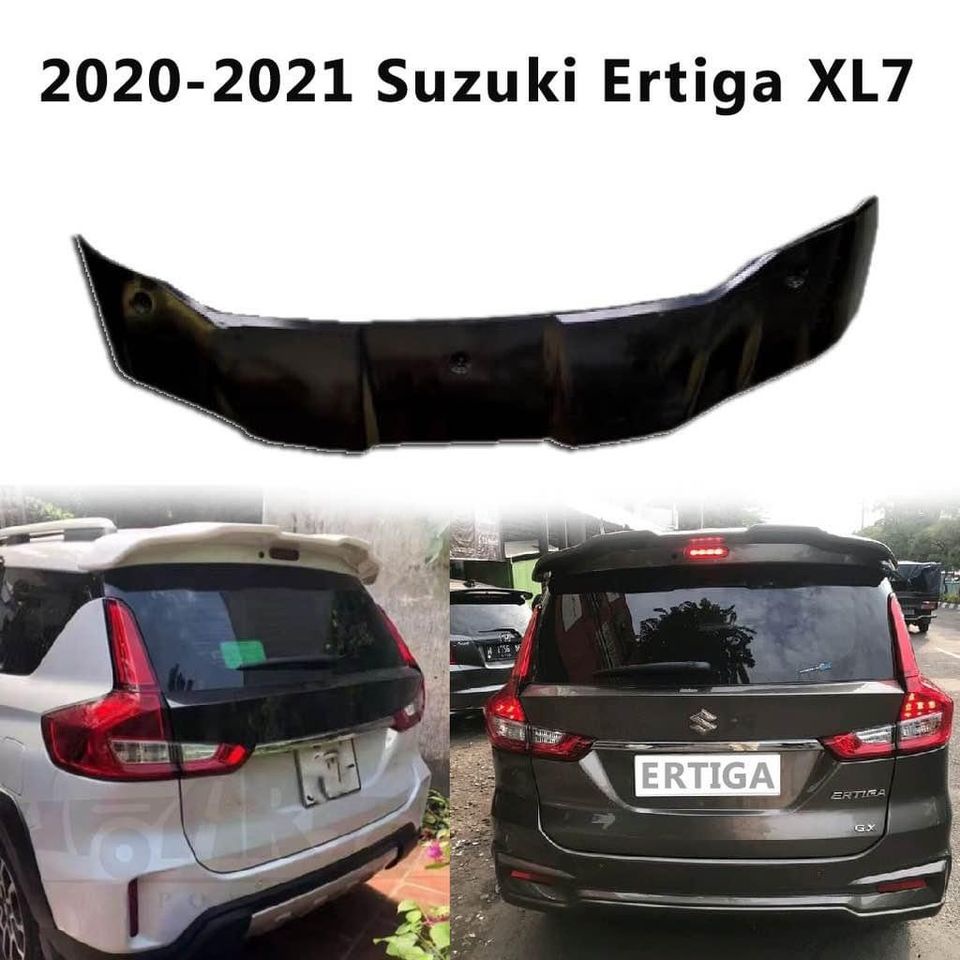 SPOILER SUZUKI ERTIGA 2019-2020 XL7 FLAT BLACK / GLOSSY BLACK | Shopee ...