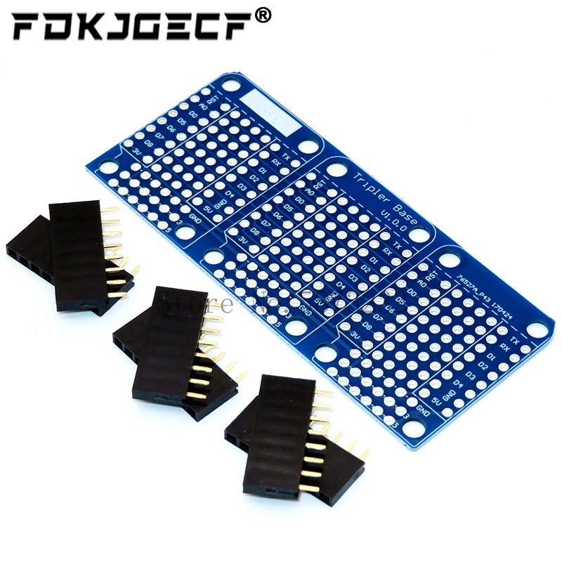 Breadboard Expansion Board Module Double Socket Dual Base Triple Base ...