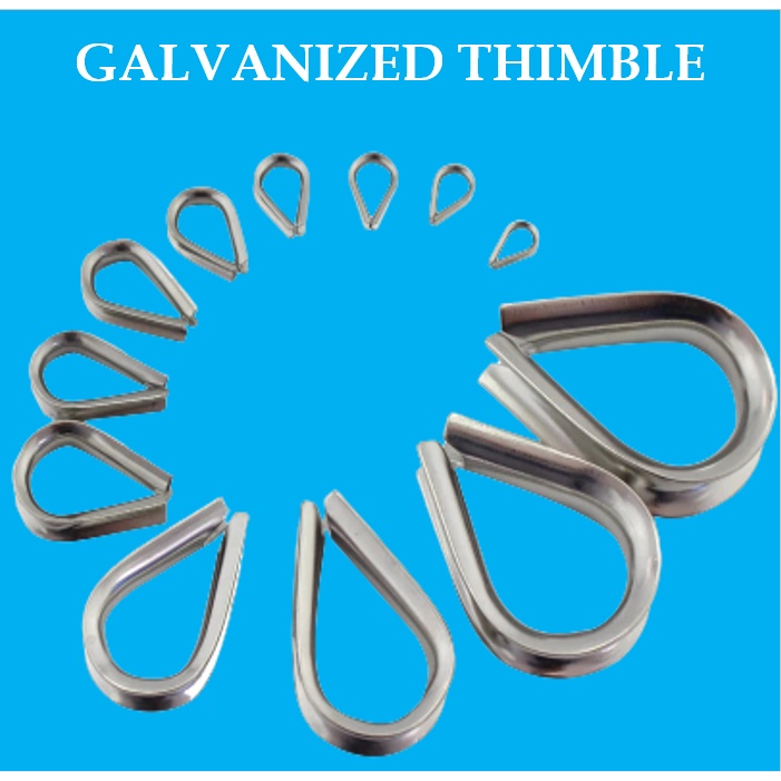 4mm-16mm GalvanizedThimble Rigging Steel Galvanized Triangular Ring ...