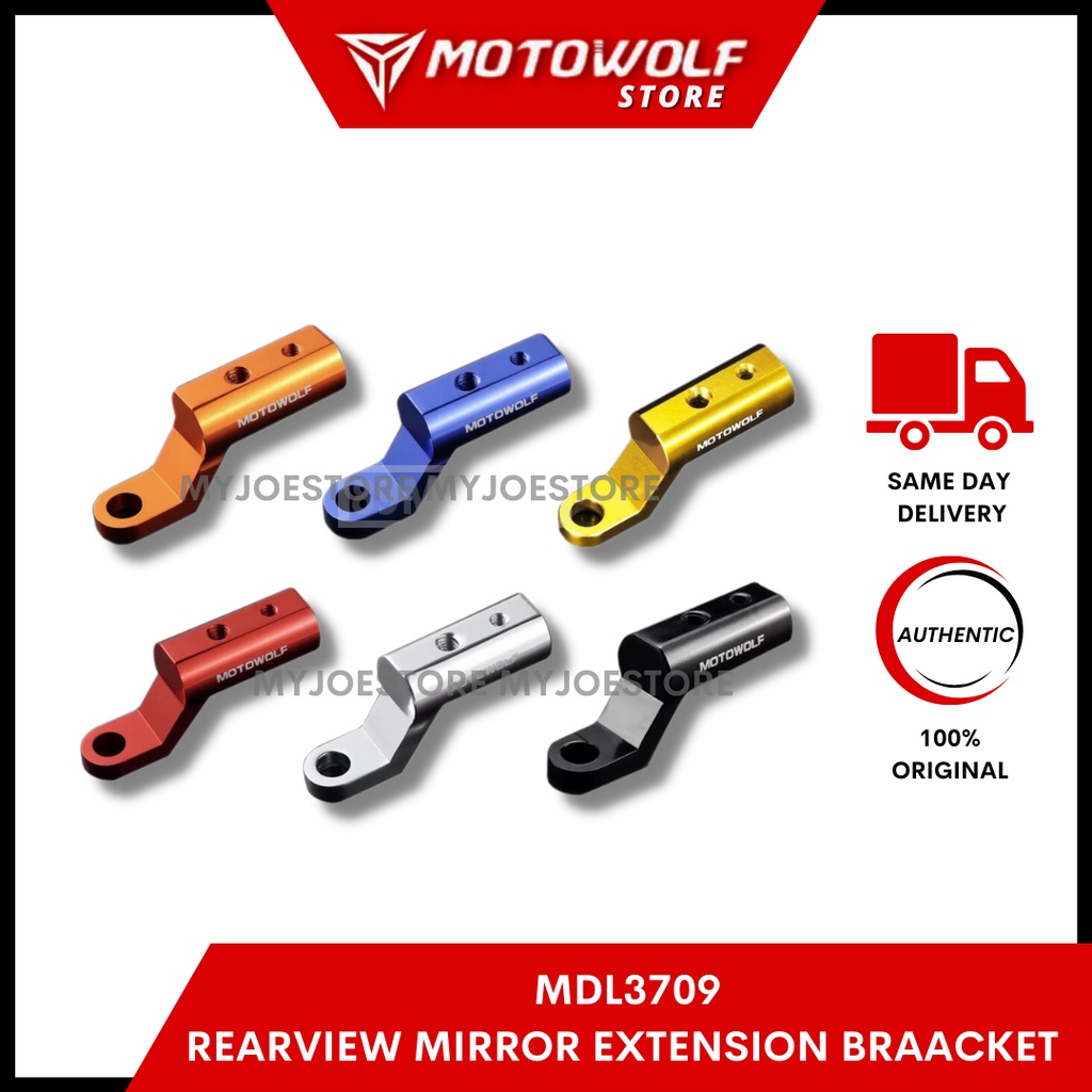 MOTOWOLF MDL3509 Bracket Cangkuk L XMAX NMAX NVX XADV ADV150 Forza 250 ...