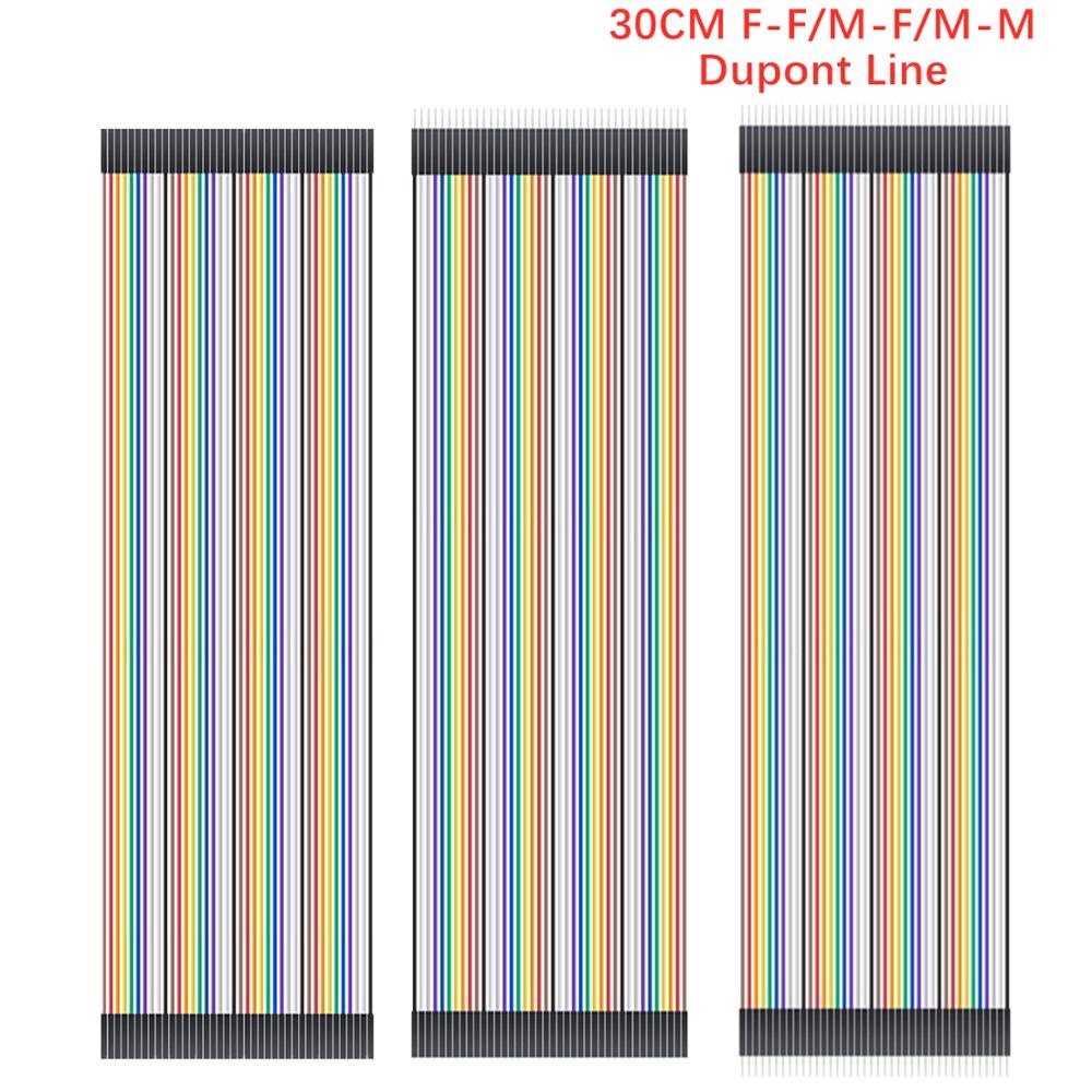 Dupont Line 30CM Male to Male+Female to Male + Female to Female Jumper ...