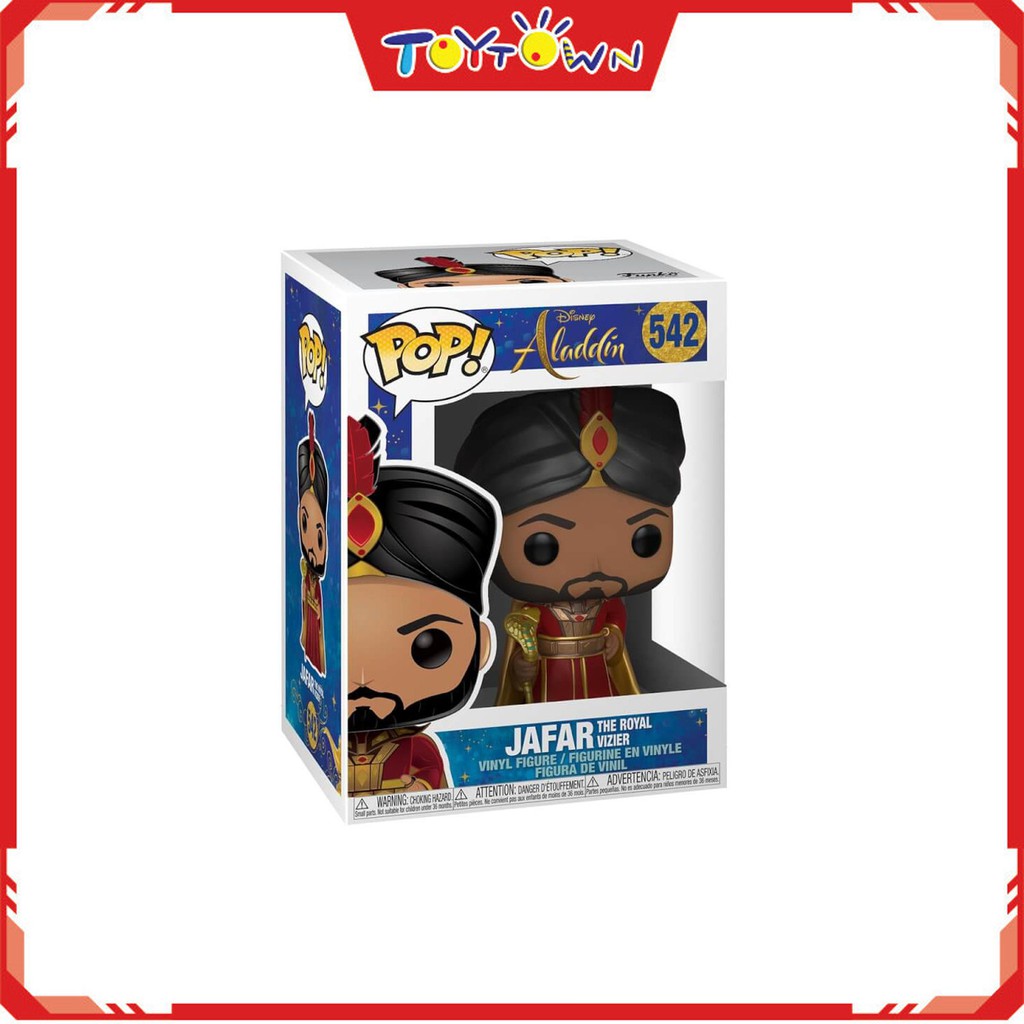 Funko Pop #542 Disney Aladdin ( Jafar-The Royal Vizier ) | Shopee ...